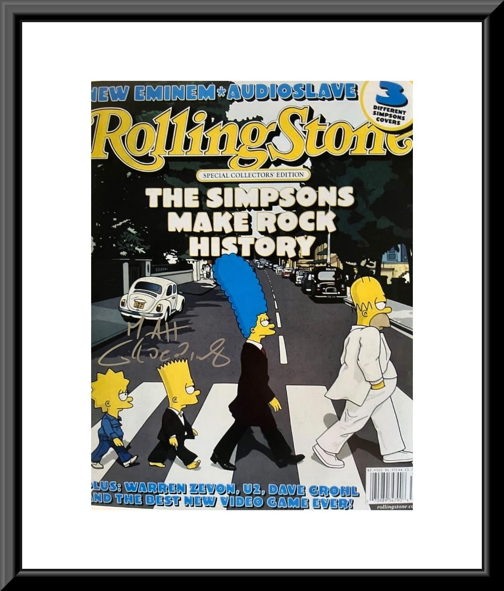 The Simpsons Matt Groening signed photo | EstateSales.org
