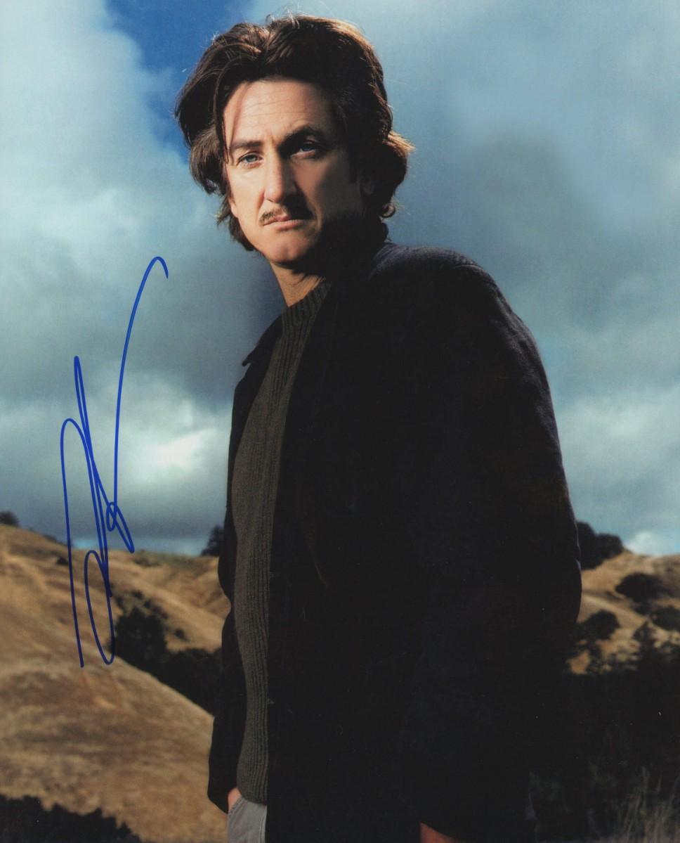 Sean Penn signed movie photo | EstateSales.org