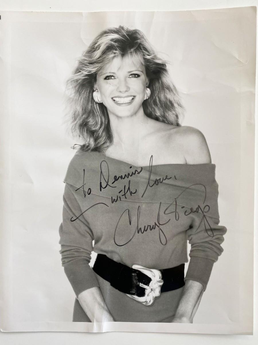 Cheryl Tiegs Signed Photo