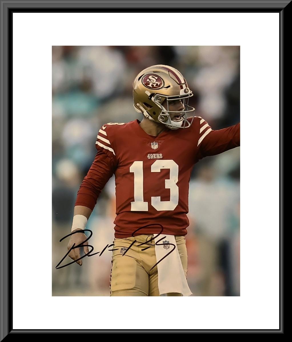 SF 49ers Brock Purdy signed photo | EstateSales.org