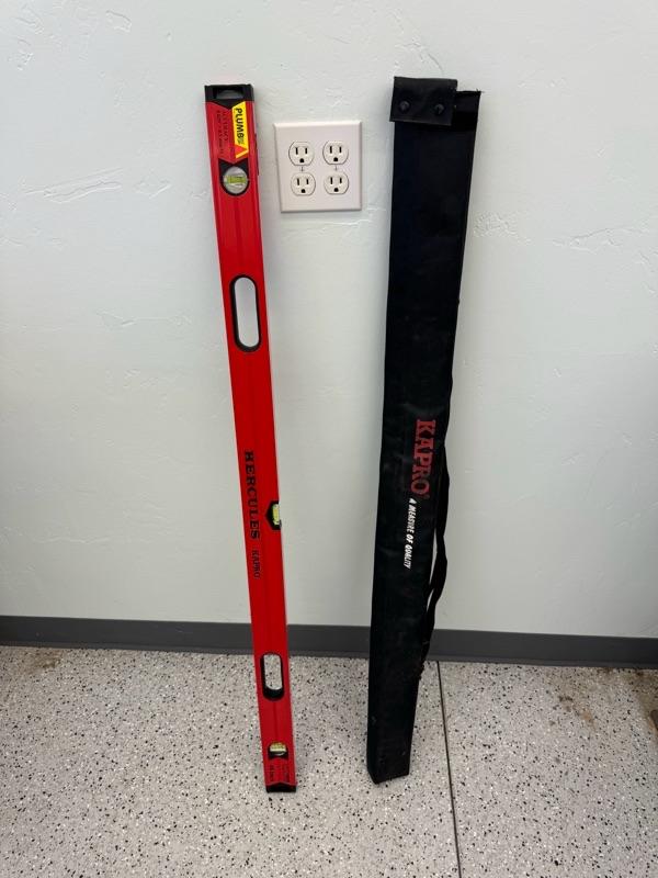 lot 1173 hercules by laptop 48 inch level | EstateSales.org