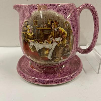 Vintage Sandland Ware Pitcher and Plate | EstateSales.org