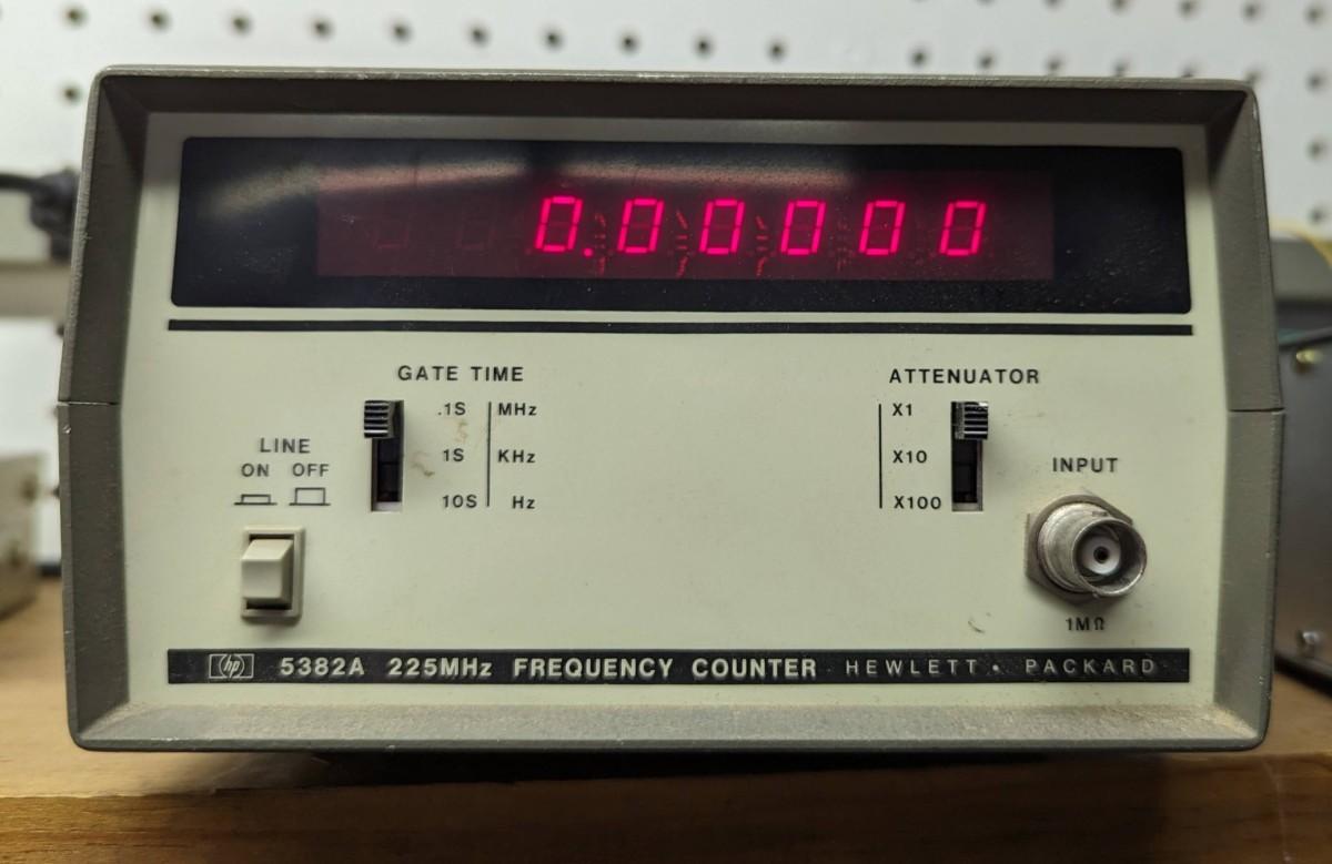 HP 5382A 225MHZ FREQUENCY COUNTER | EstateSales.org