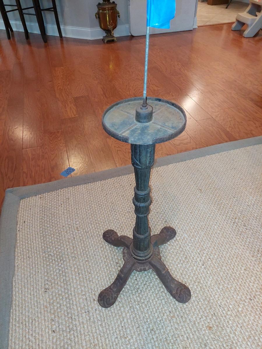 Vintage gumball machine base. | EstateSales.org