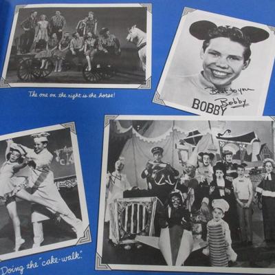 Walt Disney "Mickey Mouse Club" Mouseketeers Cast Photo Album ...