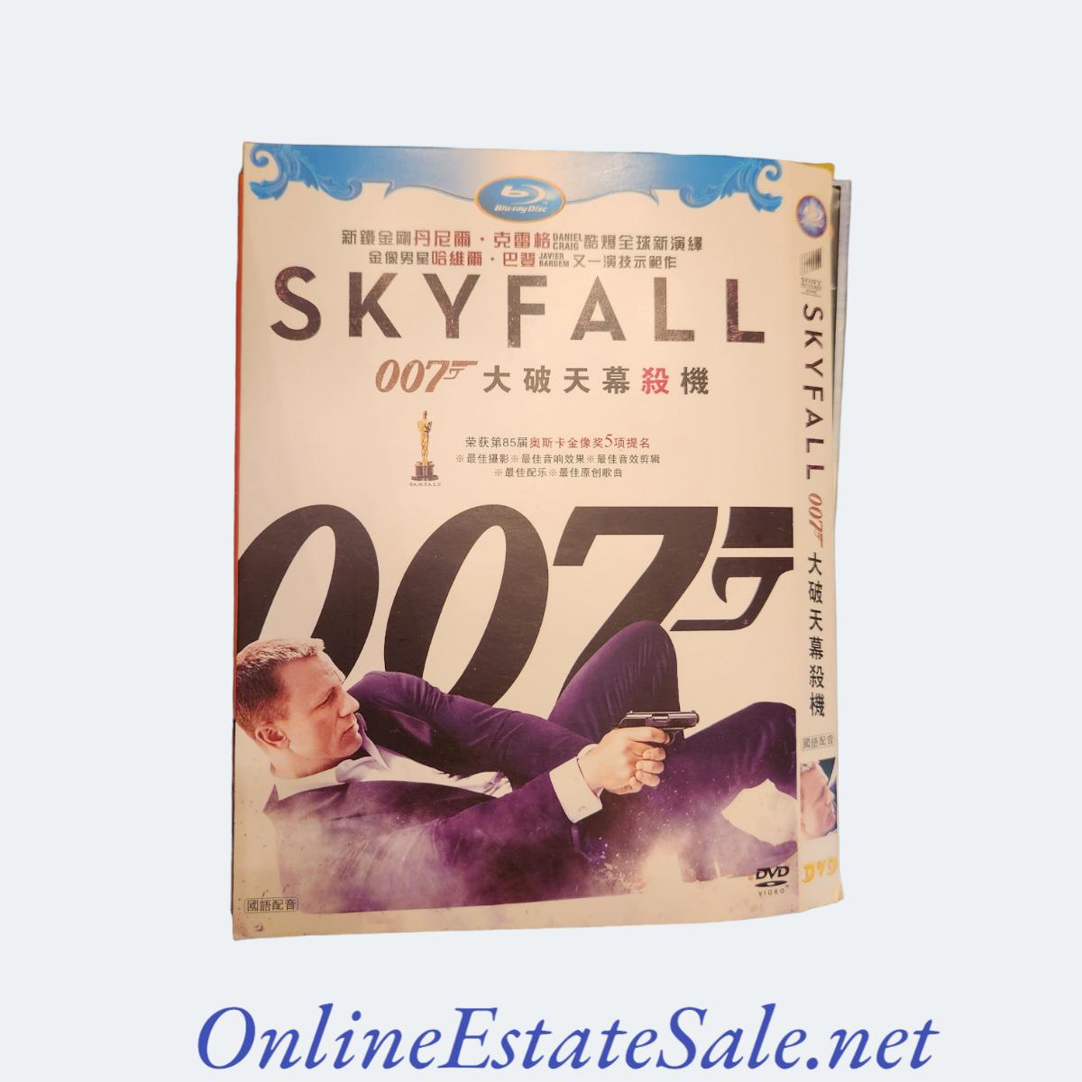 SKYFALL 007 DVD | EstateSales.org