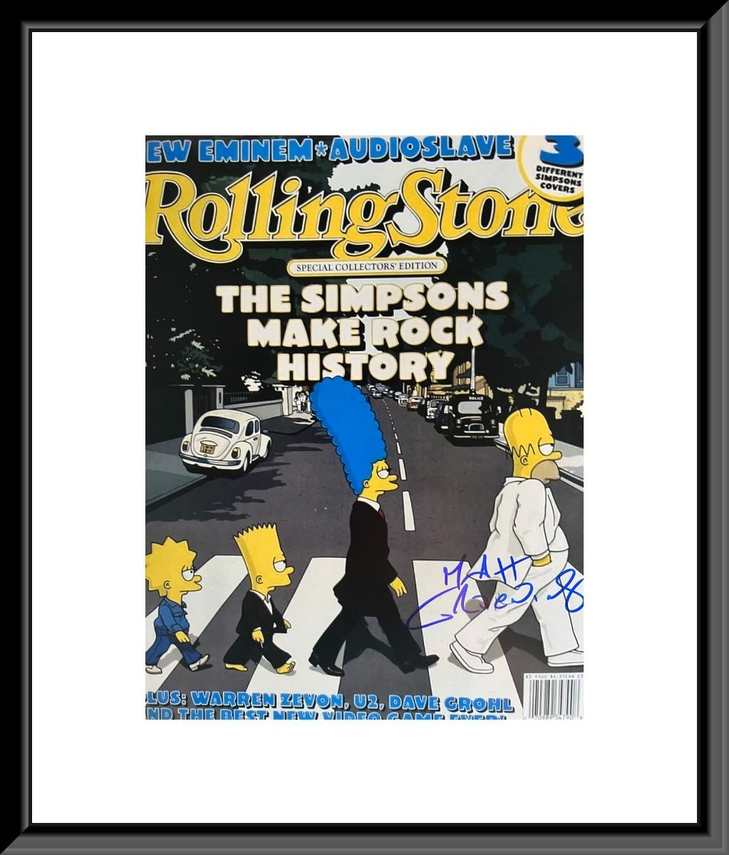 Matt Groening signed photo | EstateSales.org