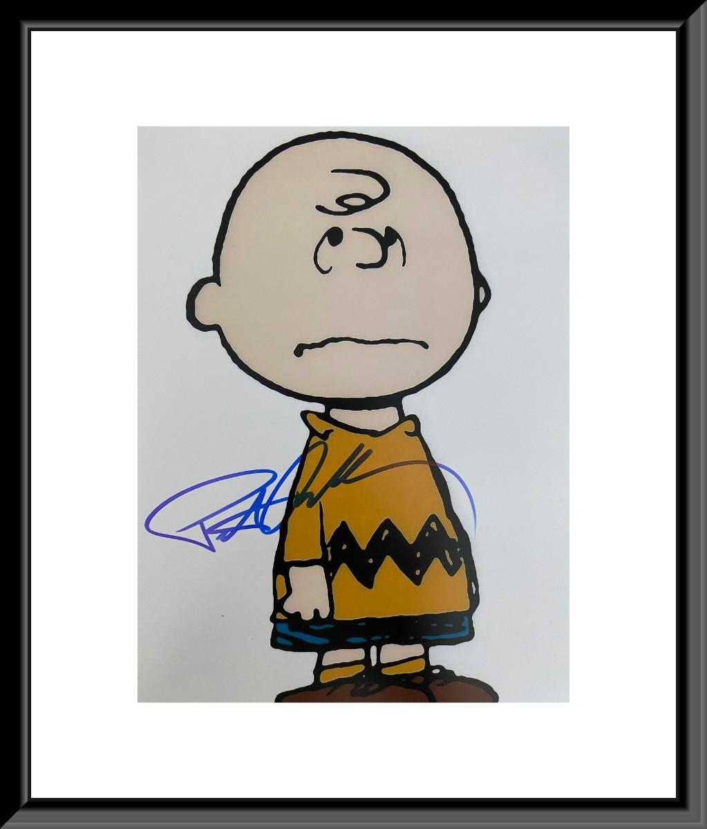 Charlie Brown Peter Robbins signed photo | EstateSales.org