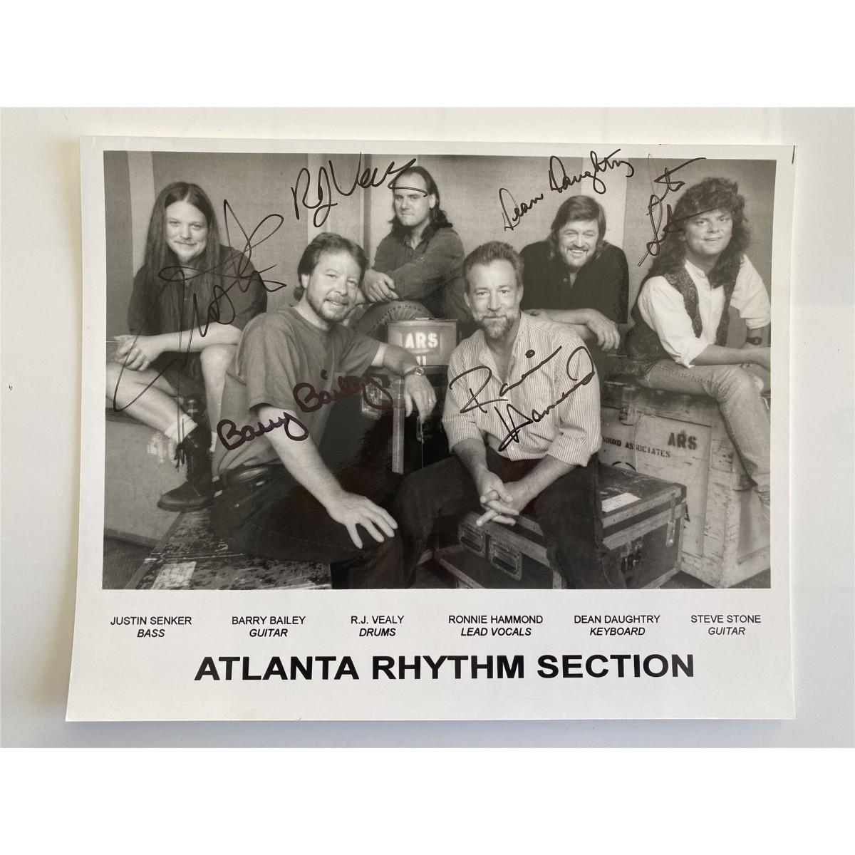 Atlanta Rhythm Section signed band photo | EstateSales.org
