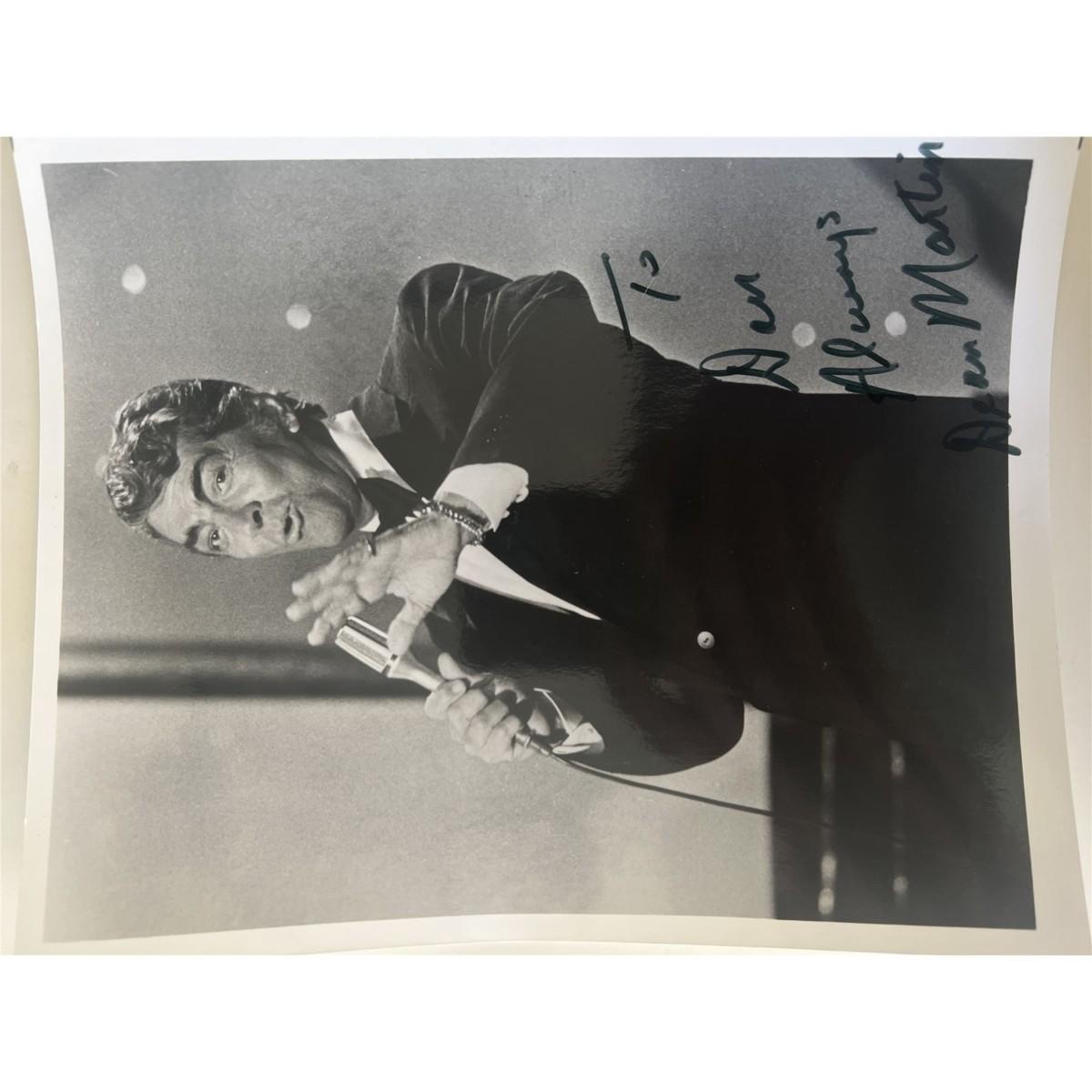 Dean Martin signed photo | EstateSales.org