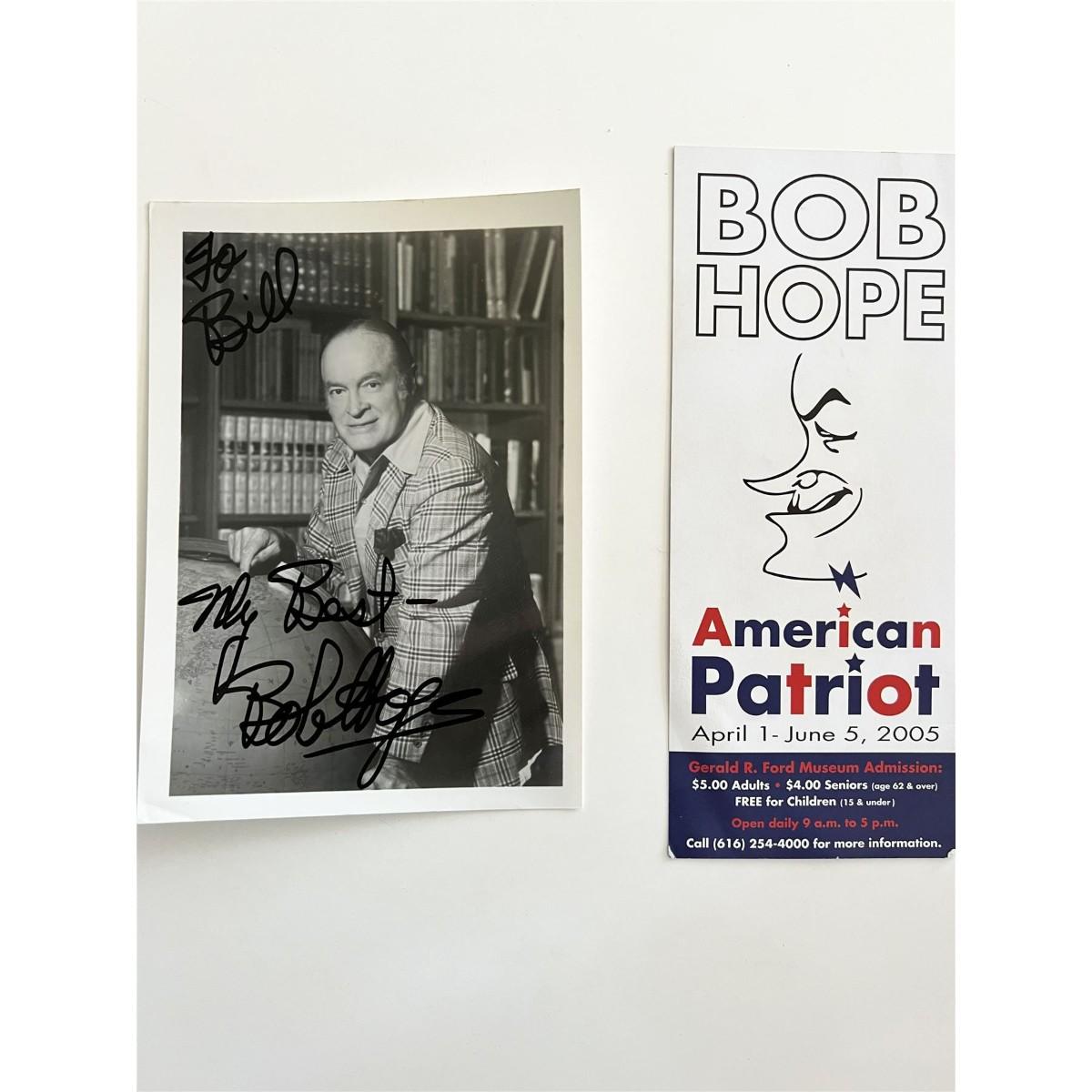 Bob Hope signed photo | EstateSales.org