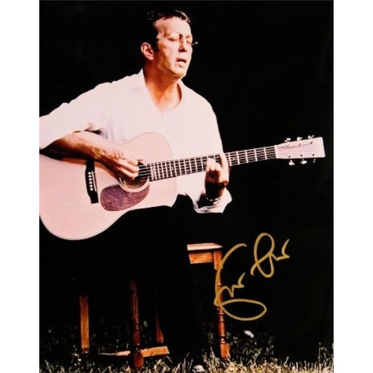 Eric Clapton signed promo photo | EstateSales.org