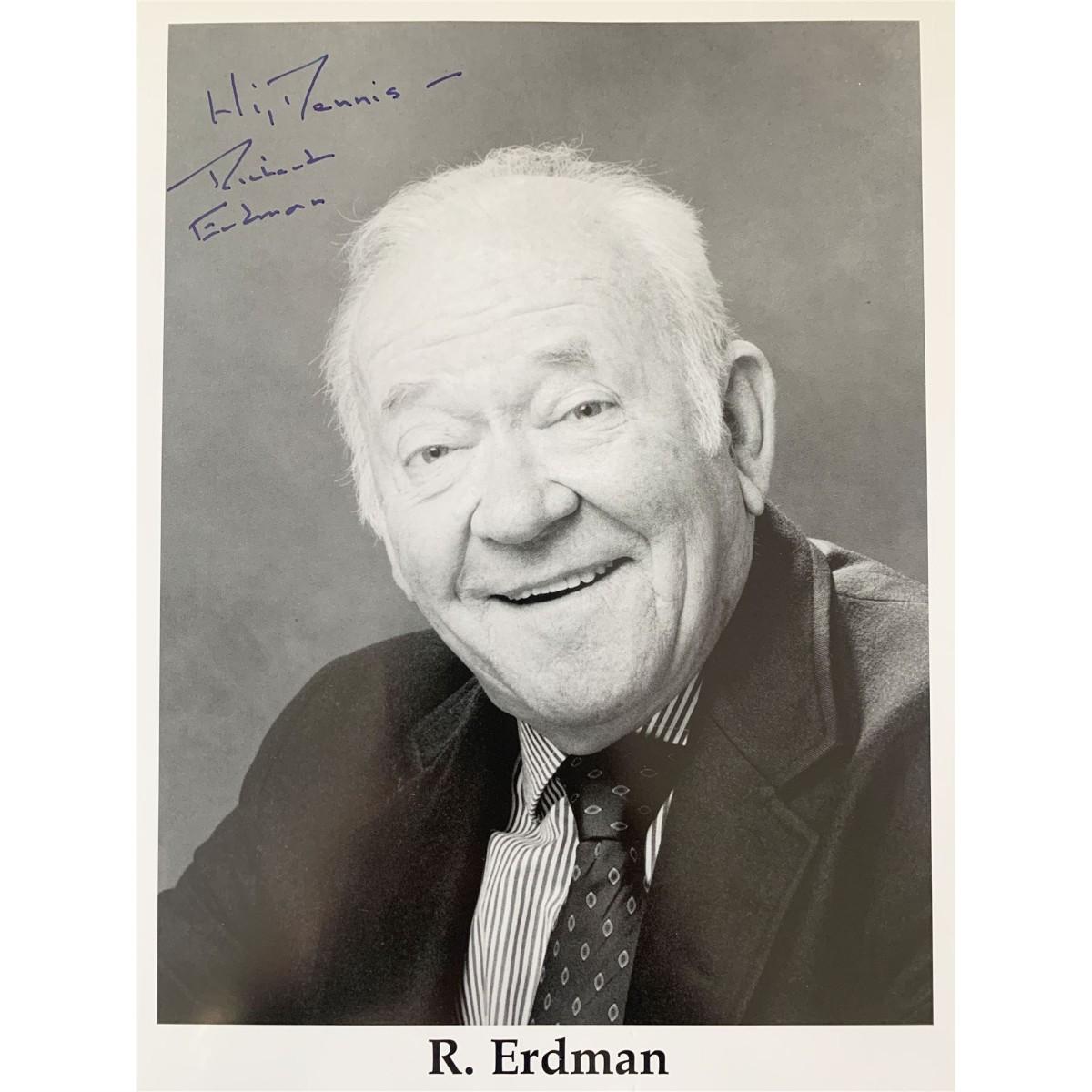 Richard Erdman signed photo | EstateSales.org