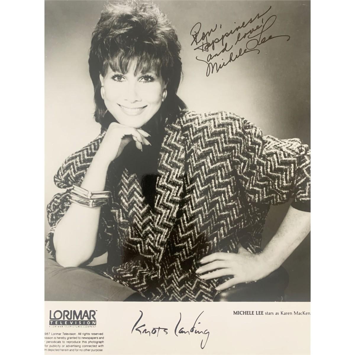 Michele Lee signed photo | EstateSales.org