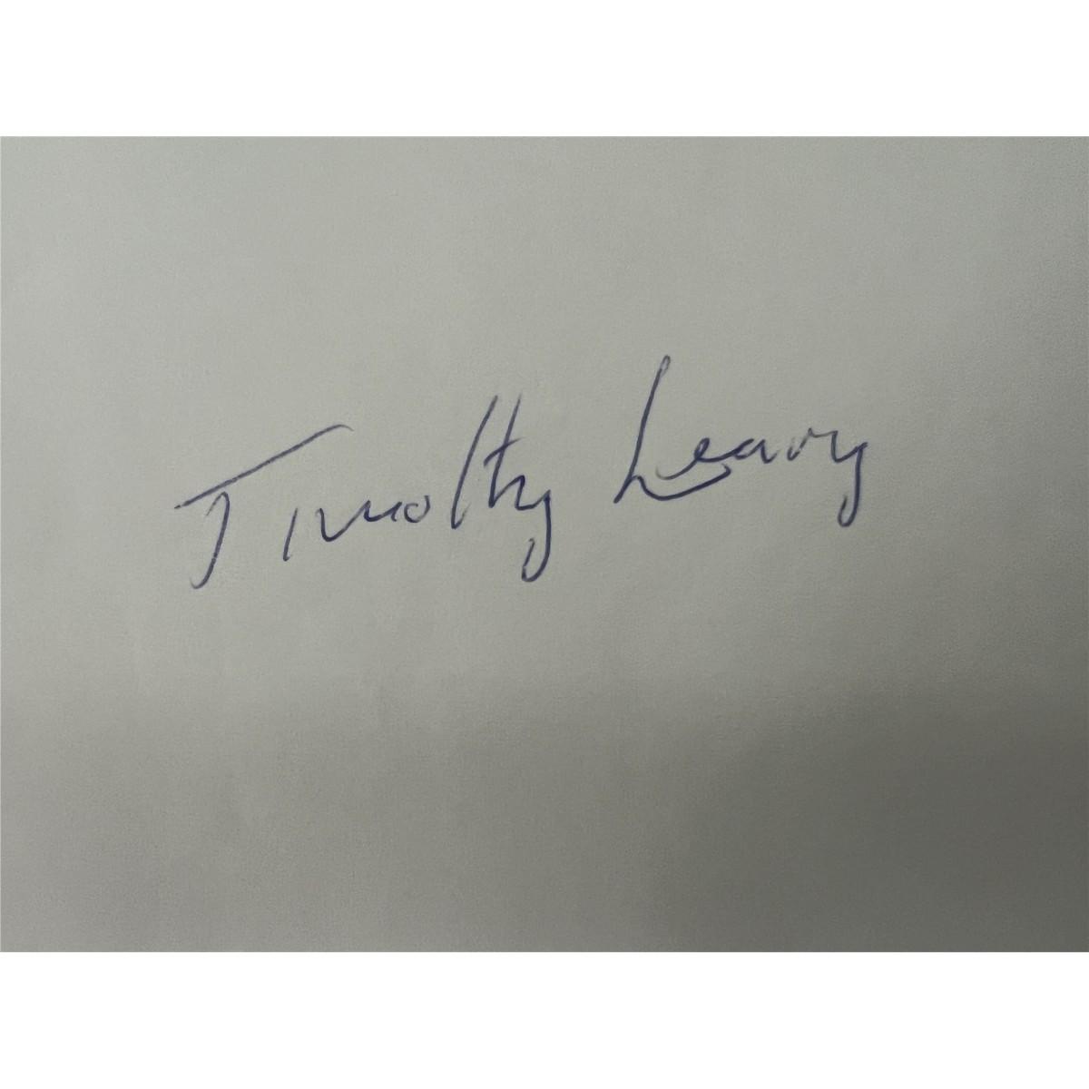 Timothy Leary original signature | EstateSales.org