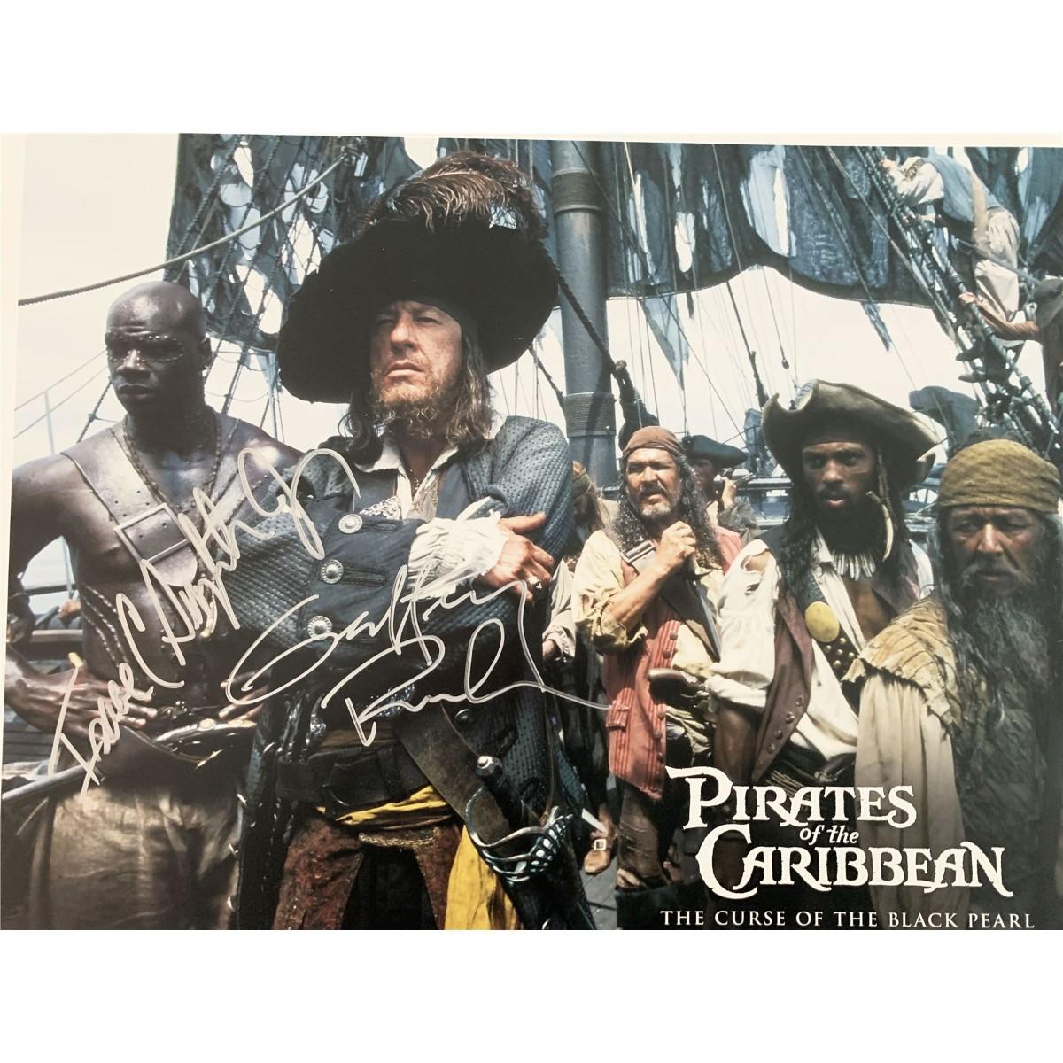 Pirates of the Caribbean: The Curse of the Black Pearl Geoffrey Rush ...