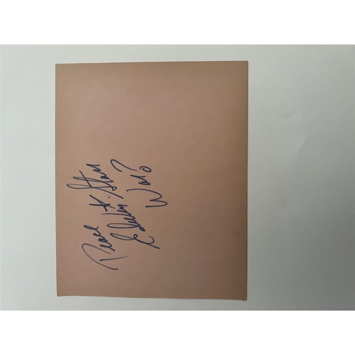 Edwin Starr original signature | EstateSales.org