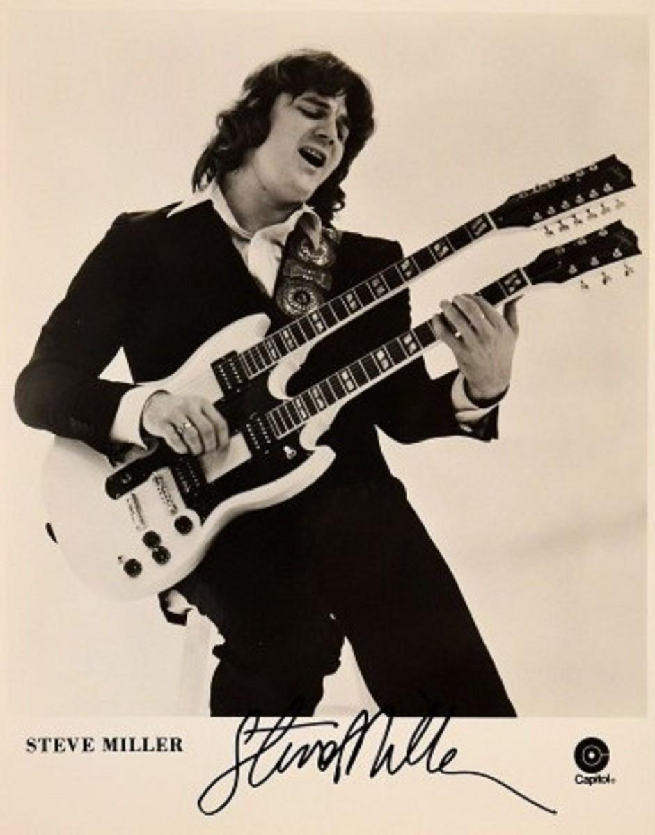 Steve Miller signed promo photo | EstateSales.org