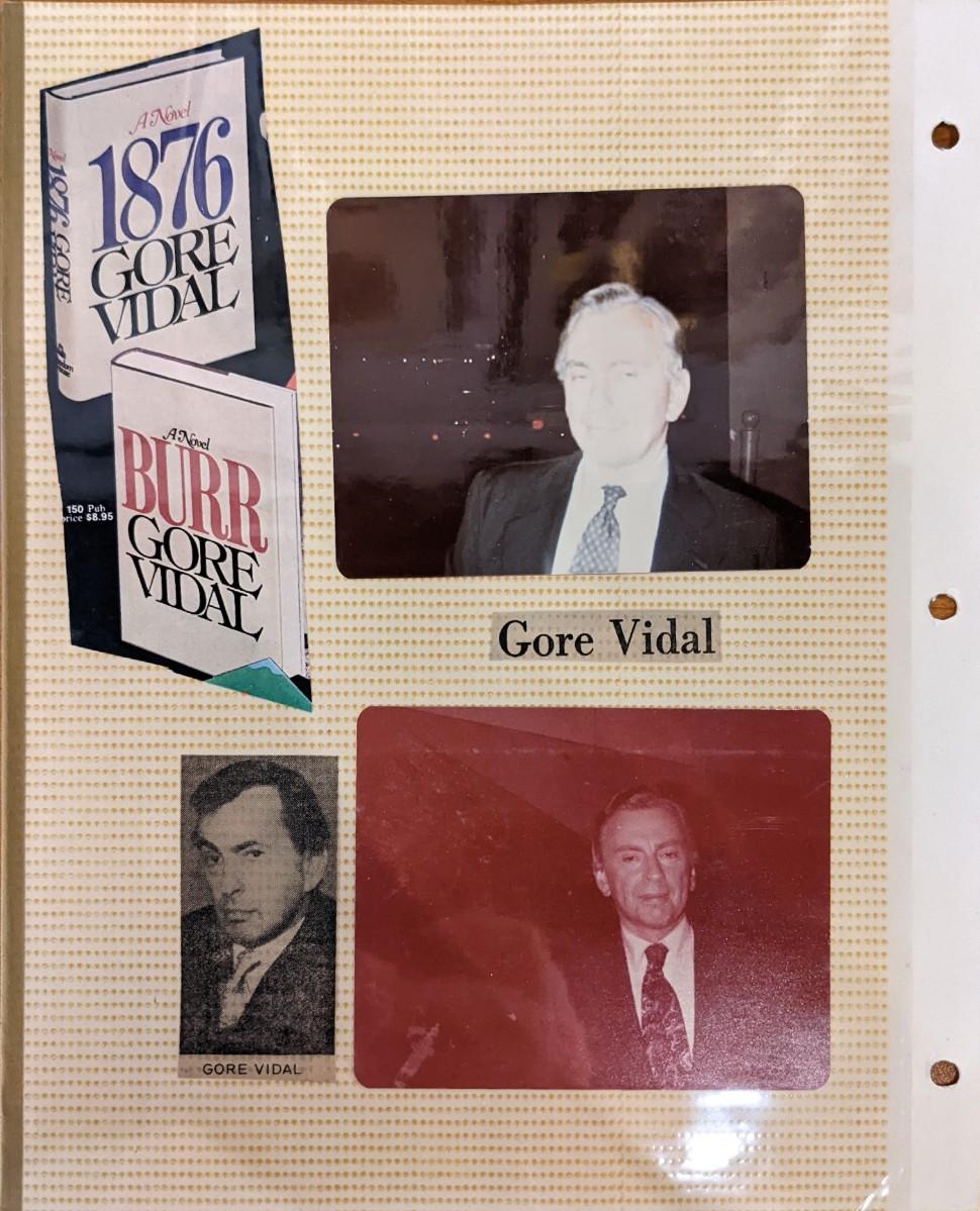 Gore Vidal Original Photo | EstateSales.org