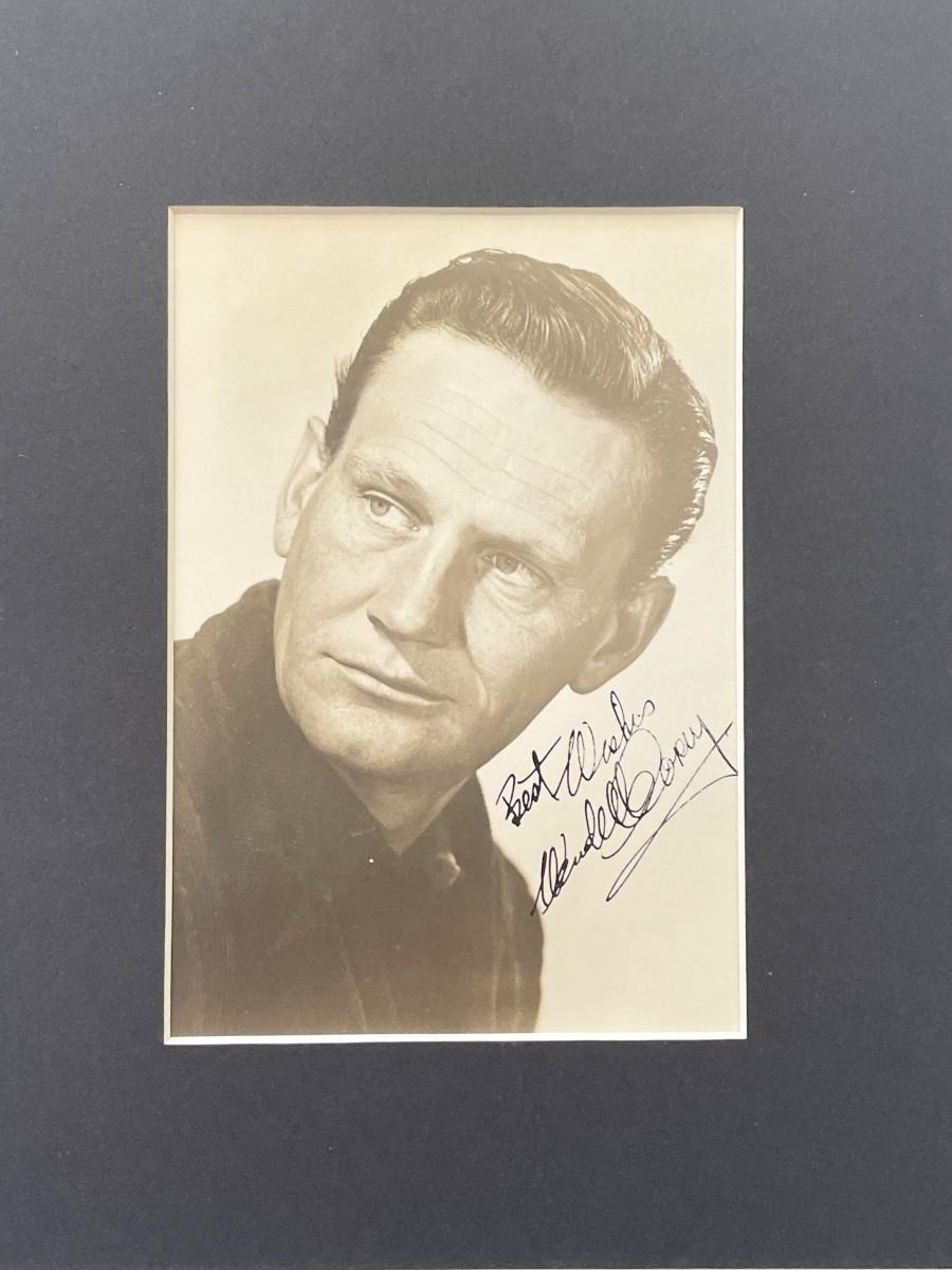 Wendell Corey signed photo | EstateSales.org