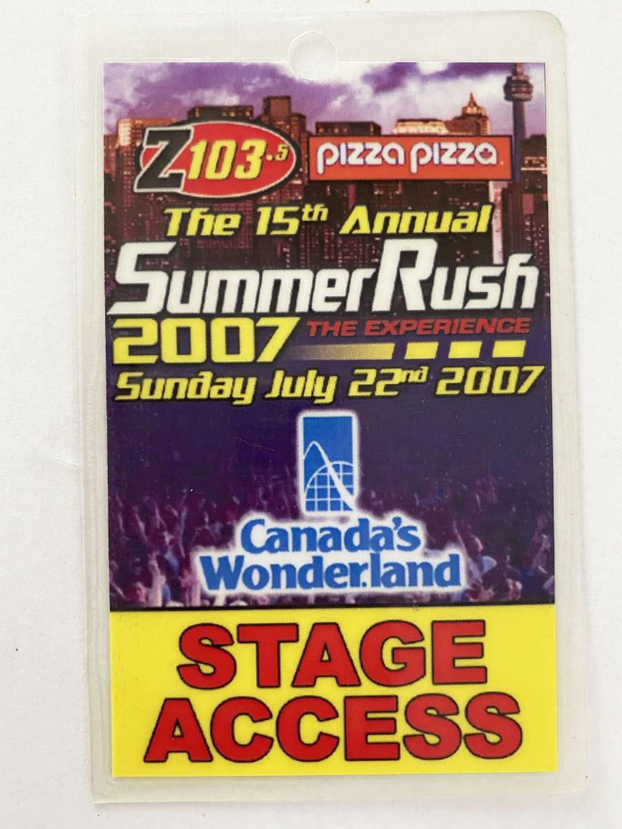 15th Annual Summer Rush Backstage Pass | EstateSales.org