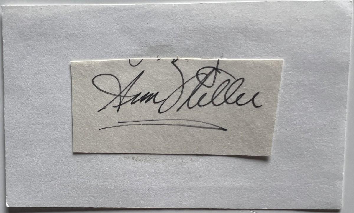 Ann Miller original signature | EstateSales.org