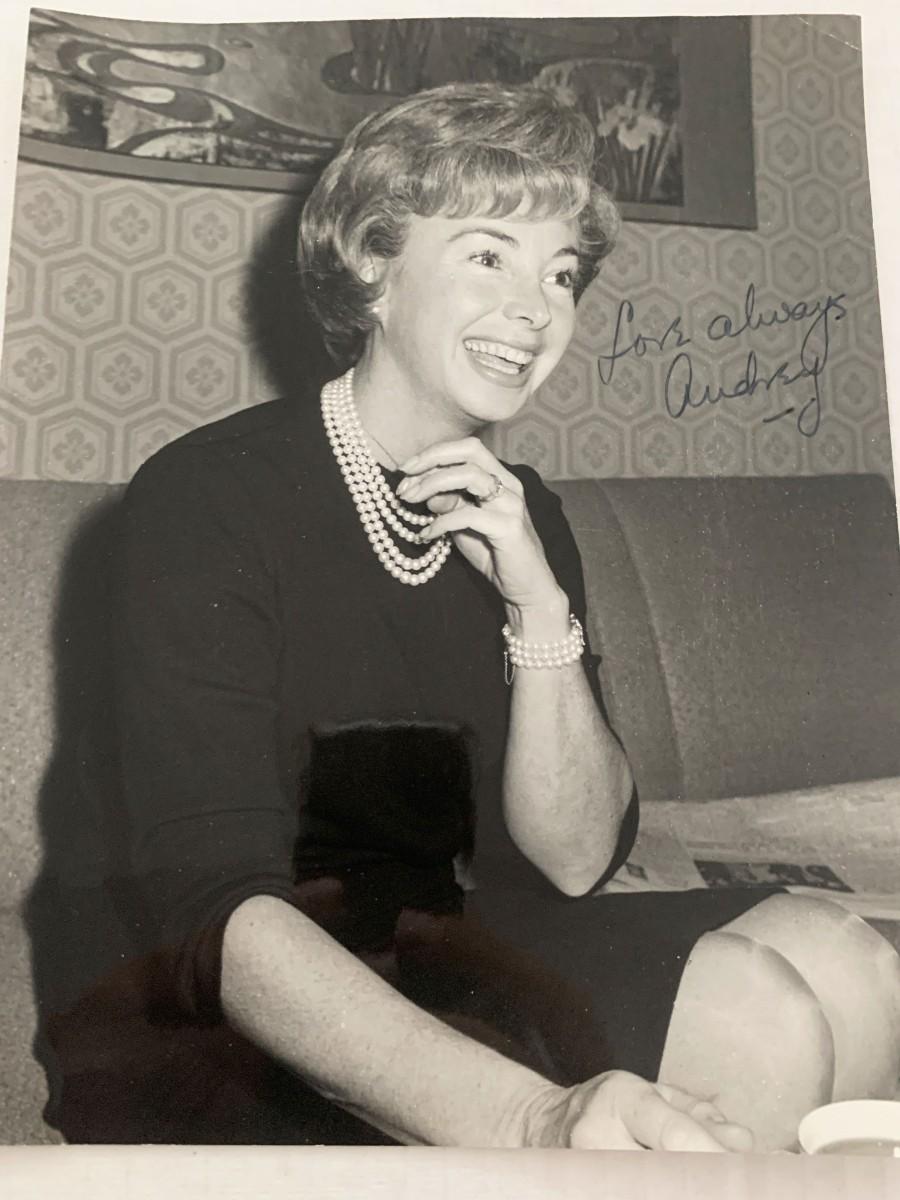 Audrey Meadows signed photo | EstateSales.org