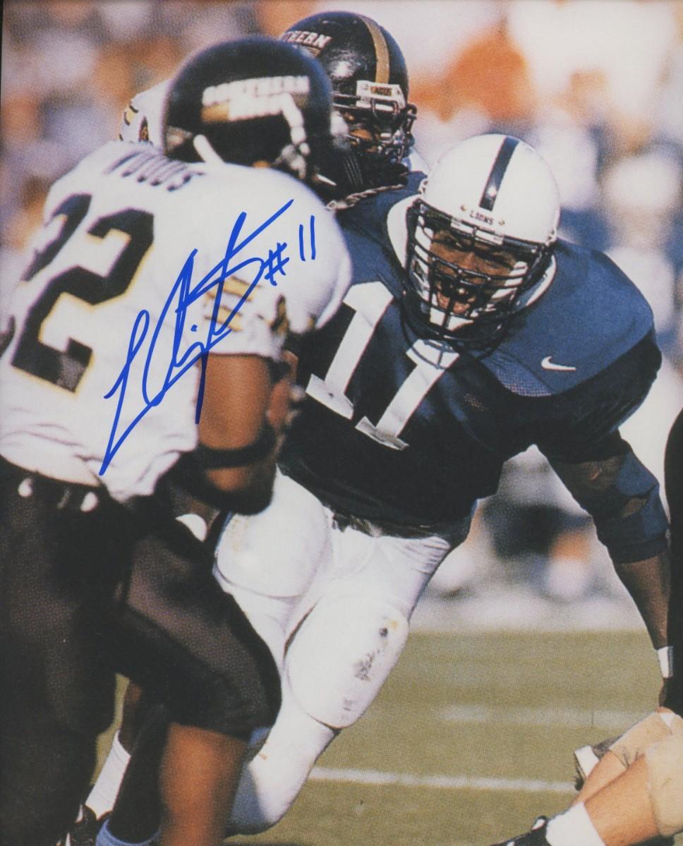 Lavar Arrington signed photo | EstateSales.org