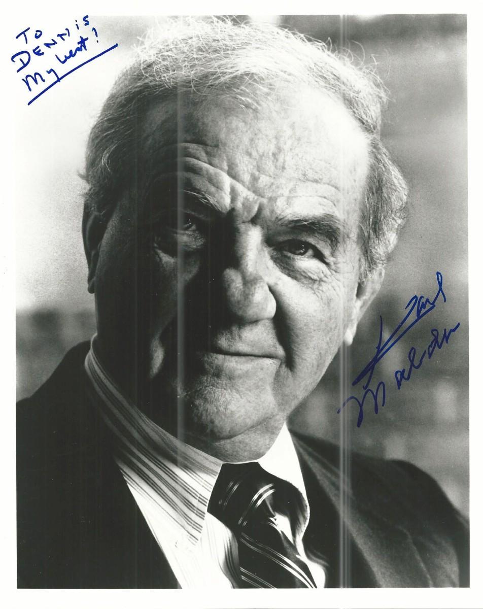 Karl Malden signed photo | EstateSales.org