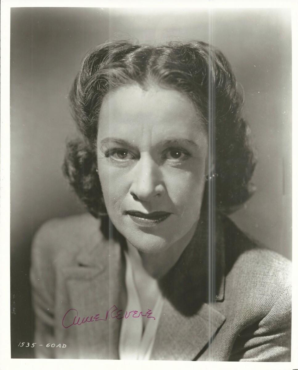 National Velvet Anne Revere Signed Photo | EstateSales.org