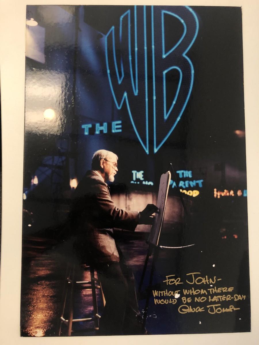 Chuck Jones Signed Photo | EstateSales.org