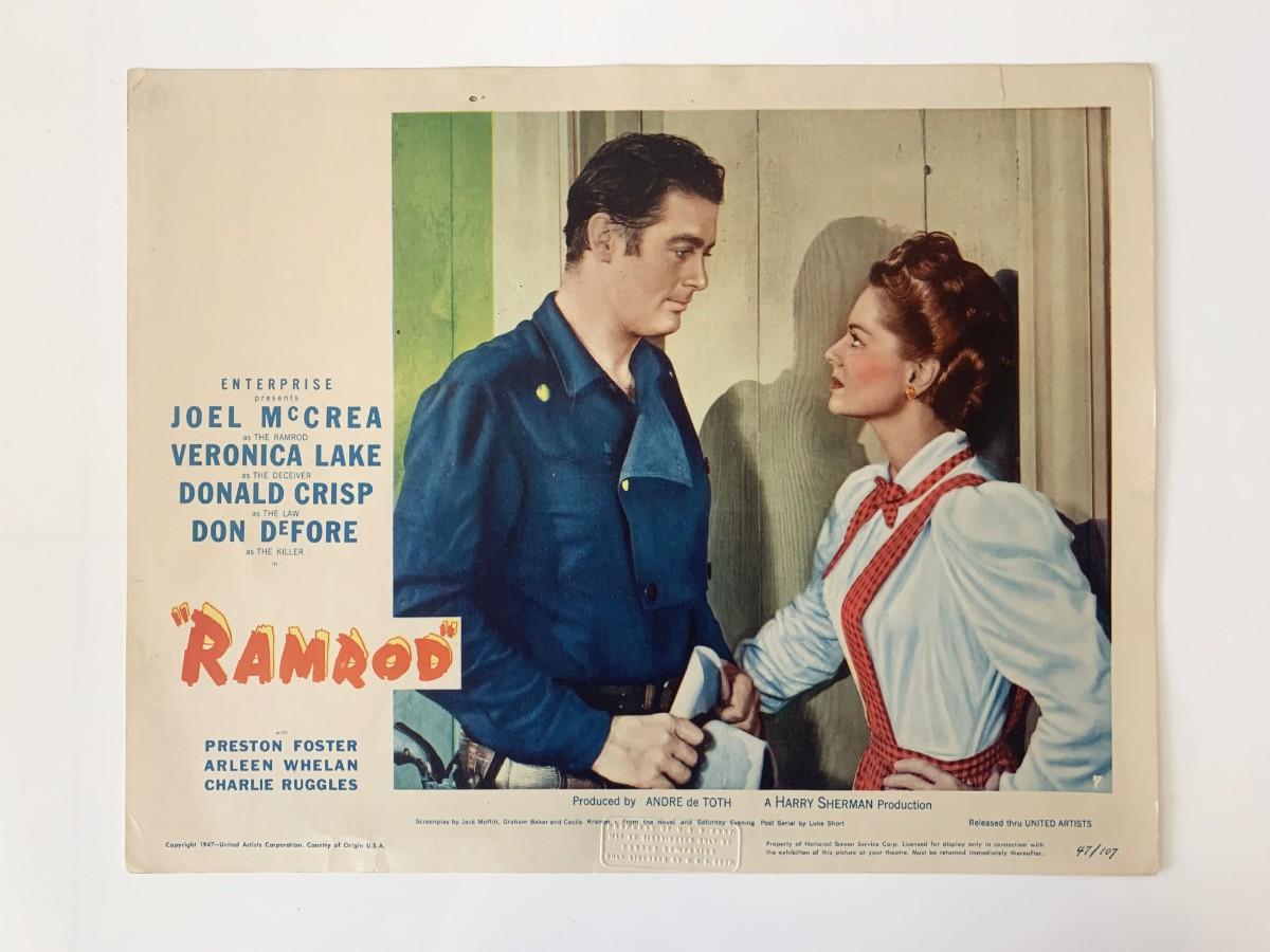 Ramrod original 1947 vintage lobby card | EstateSales.org