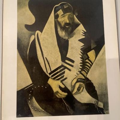 Marc Chagall Print Rabbi of Vitebsk | EstateSales.org