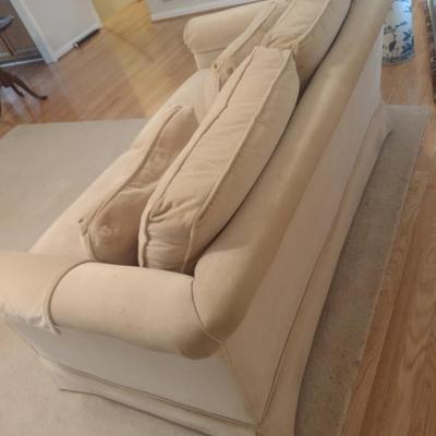 Ethan Allen Loveseat- Approx 64" Long | EstateSales.org