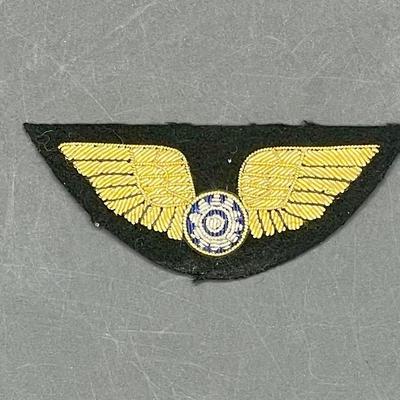 WW 2 US Army Air Force AVG Chinese Pilot's Wings Flying Tigers Patch ...