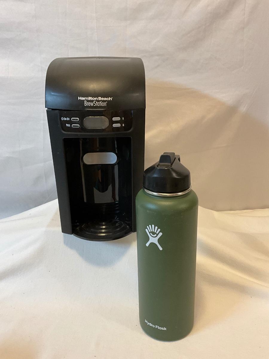 Hamilton Beach brew station and Hydro flask | EstateSales.org