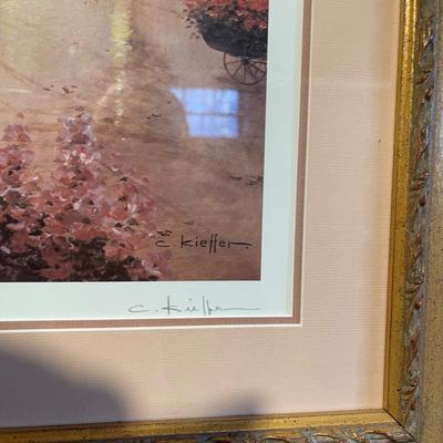 C Kieffer Signed Print | EstateSales.org