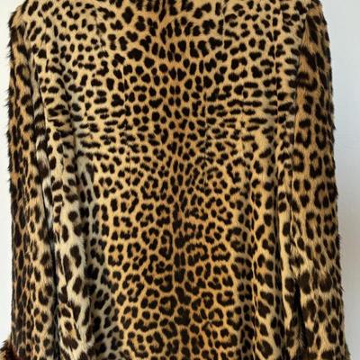 LOT 81: Vintage Leopard Print Fur Coat By Phil. M. Stupp Furs ...