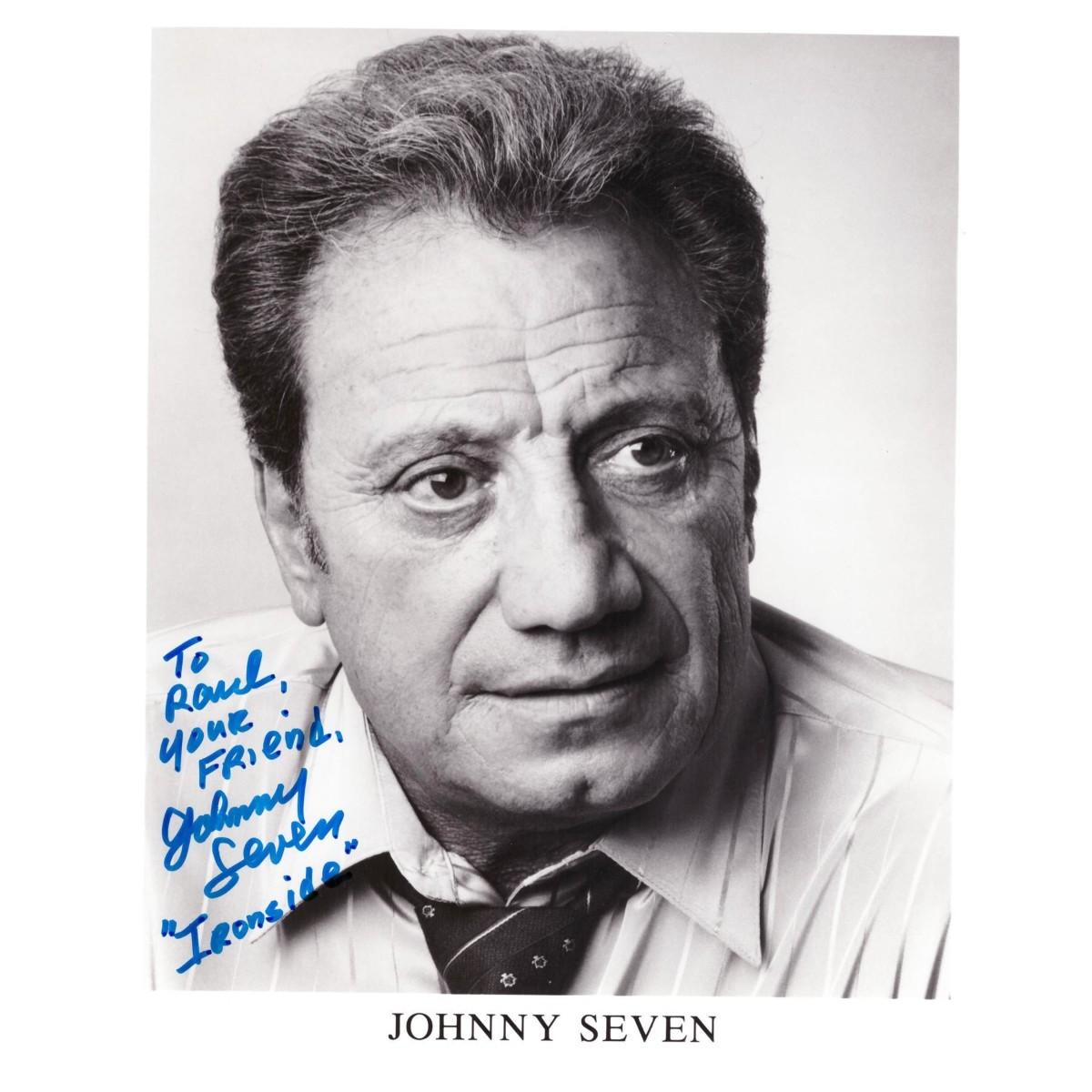 Johnny Seven signed photo | EstateSales.org