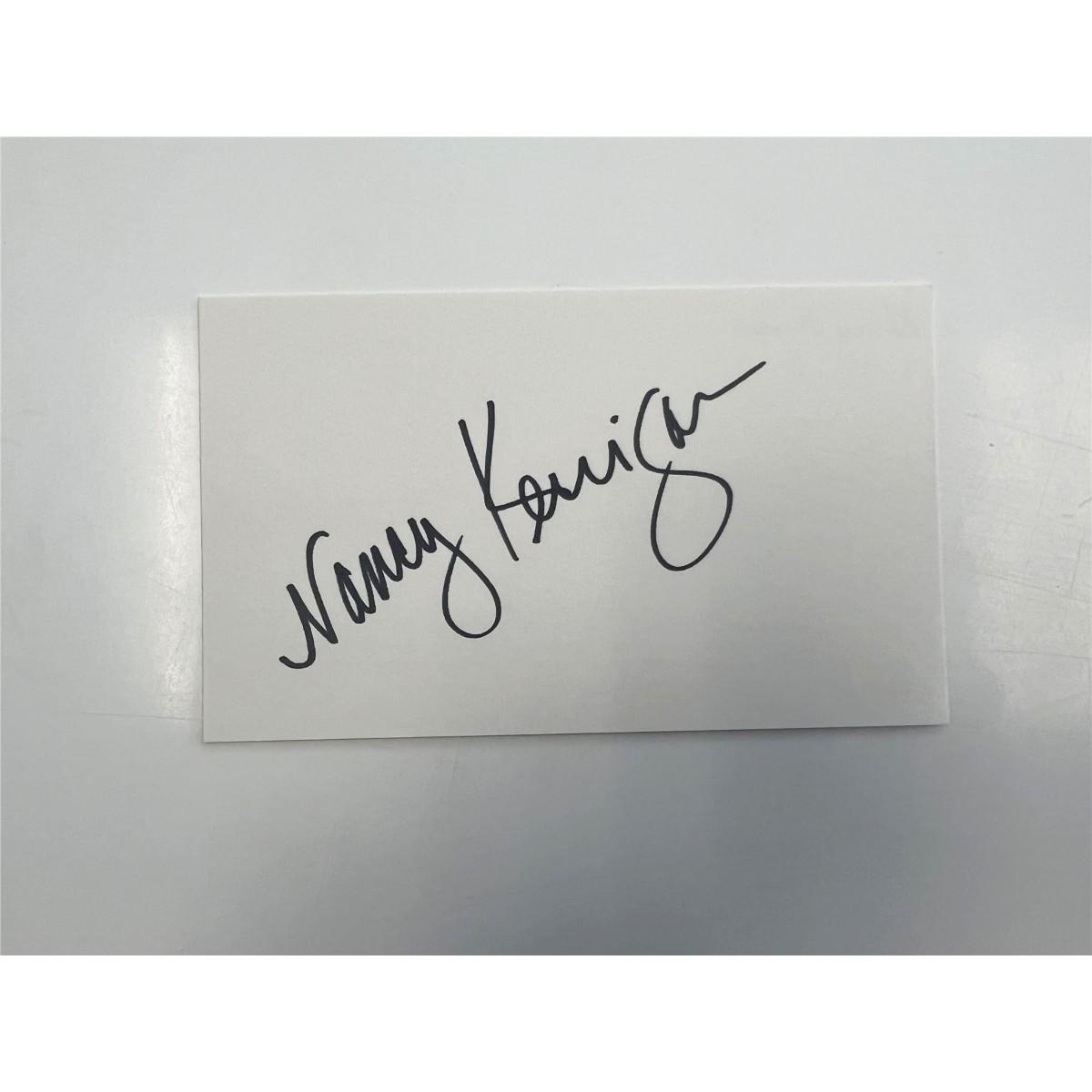 Figure Skating Champion Nancy Kerrigan original signature | EstateSales.org