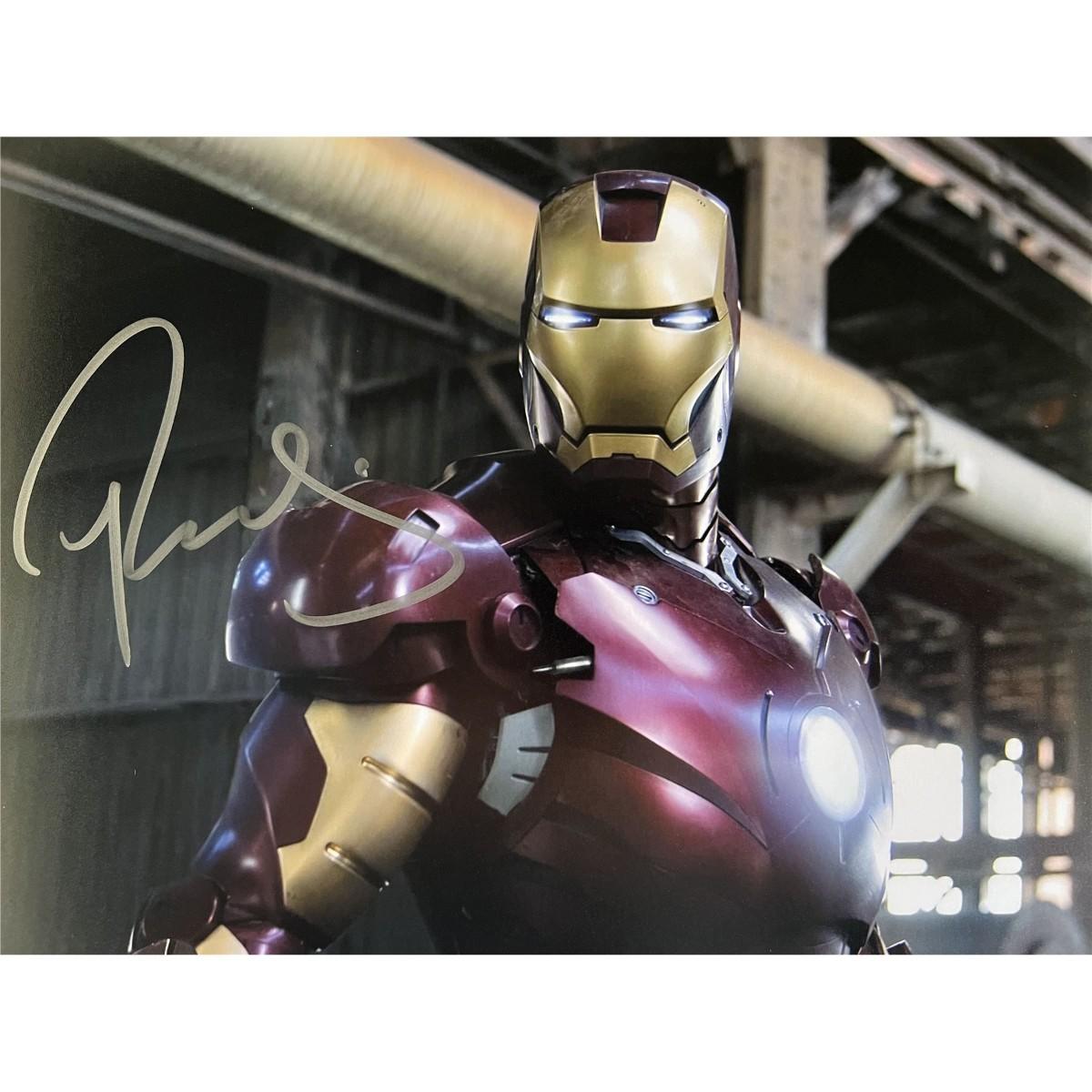 Iron Man Robert Downey Jr. signed movie photo | EstateSales.org