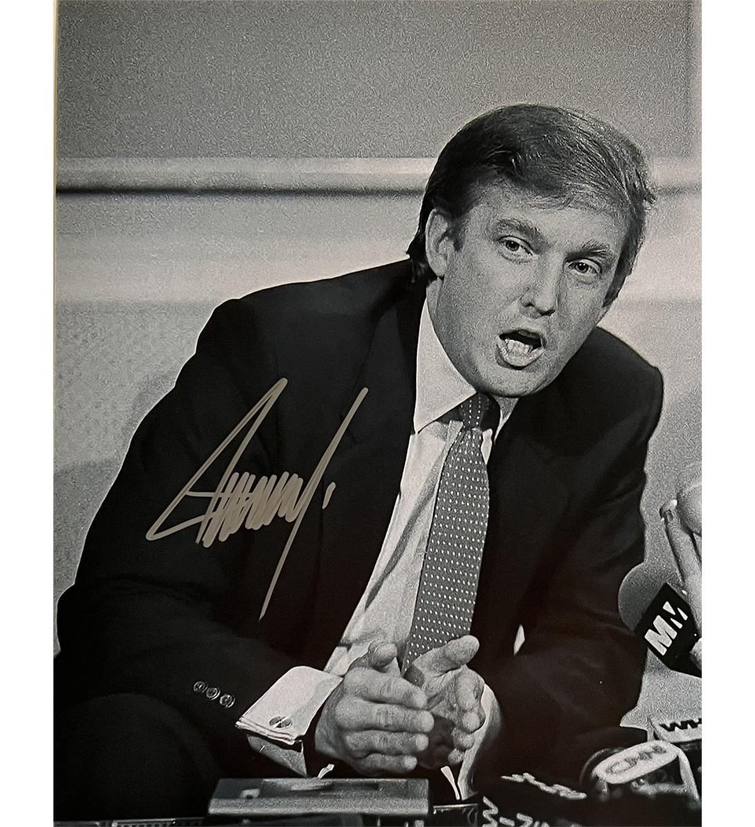 Donald Trump signed photo | EstateSales.org