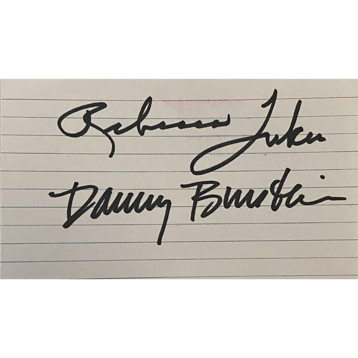 Danny Bonaduce original signature | EstateSales.org