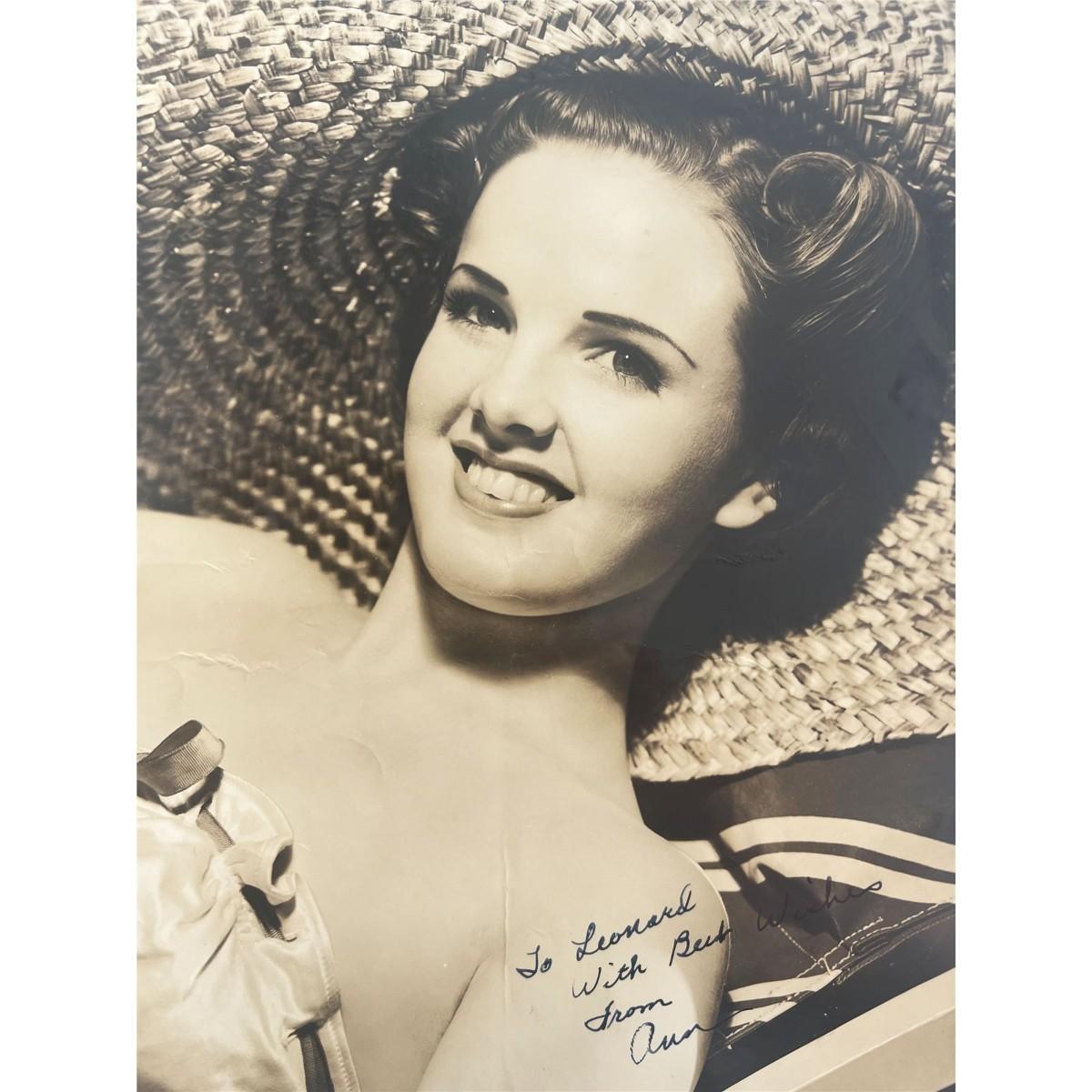 Anne Wilson signed photo | EstateSales.org