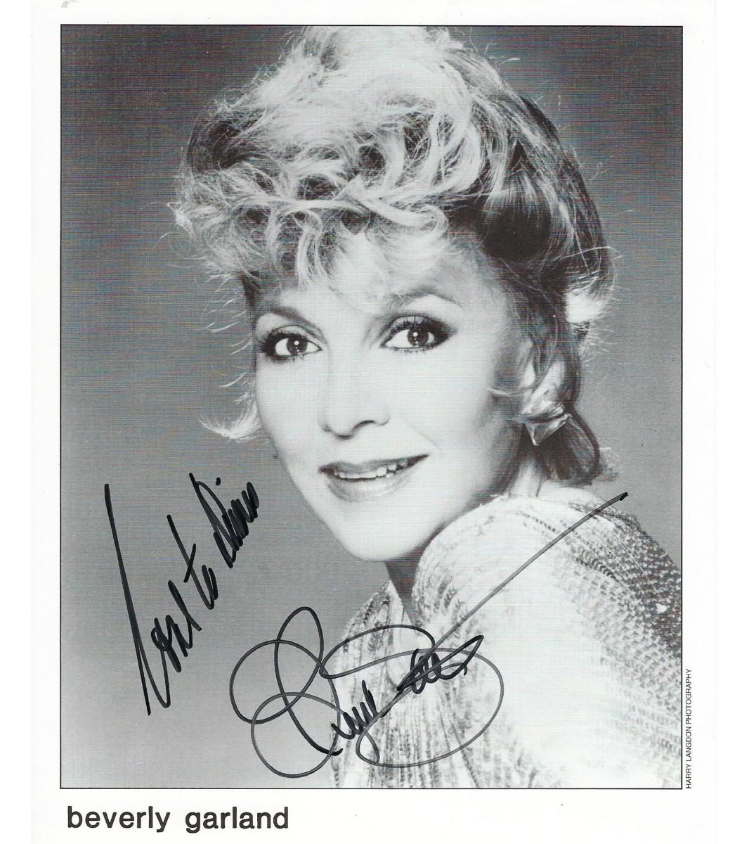 Beverly Garland signed photo | EstateSales.org