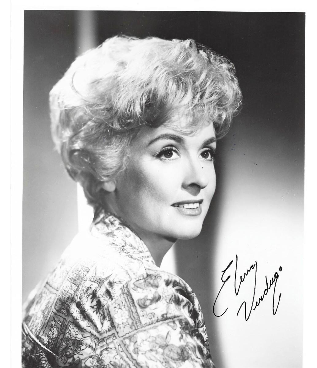 Elena Verdugo signed photo | EstateSales.org