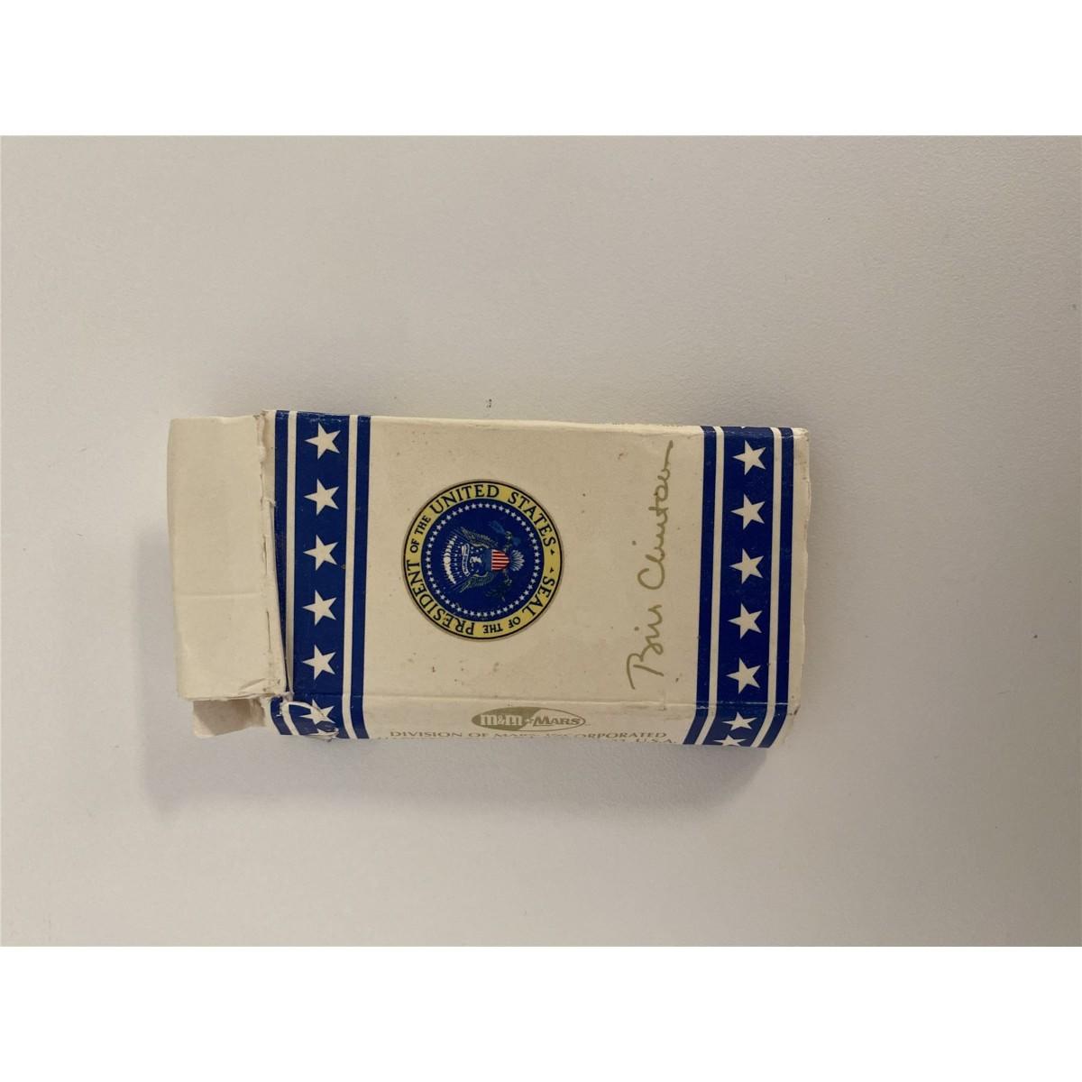 Bill Clinton Presidential M&M candy box | EstateSales.org