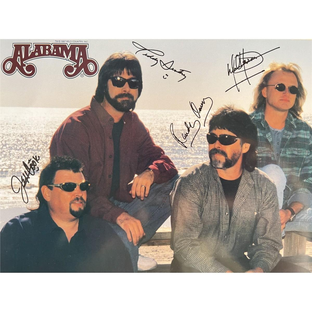 Alabama signed photo | EstateSales.org
