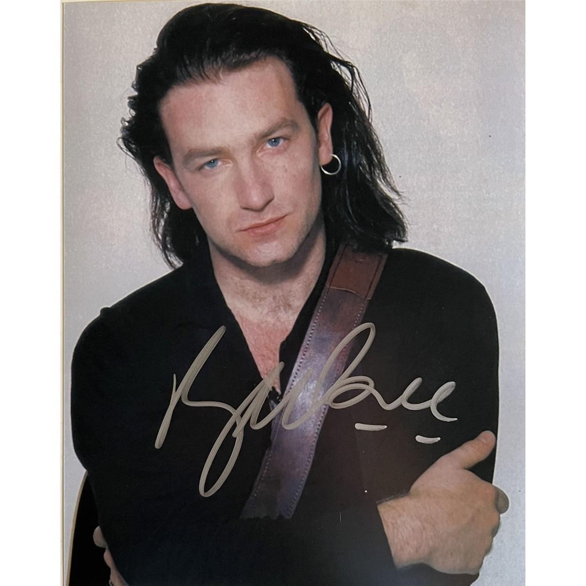 U2 Bono signed photo | EstateSales.org