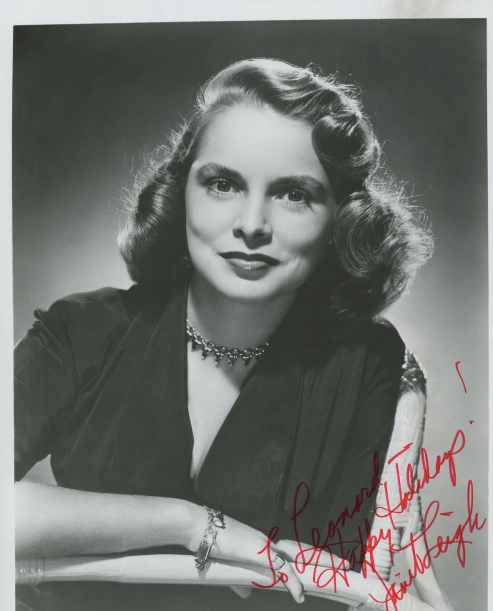 Psycho Janet Leigh signed photo | EstateSales.org